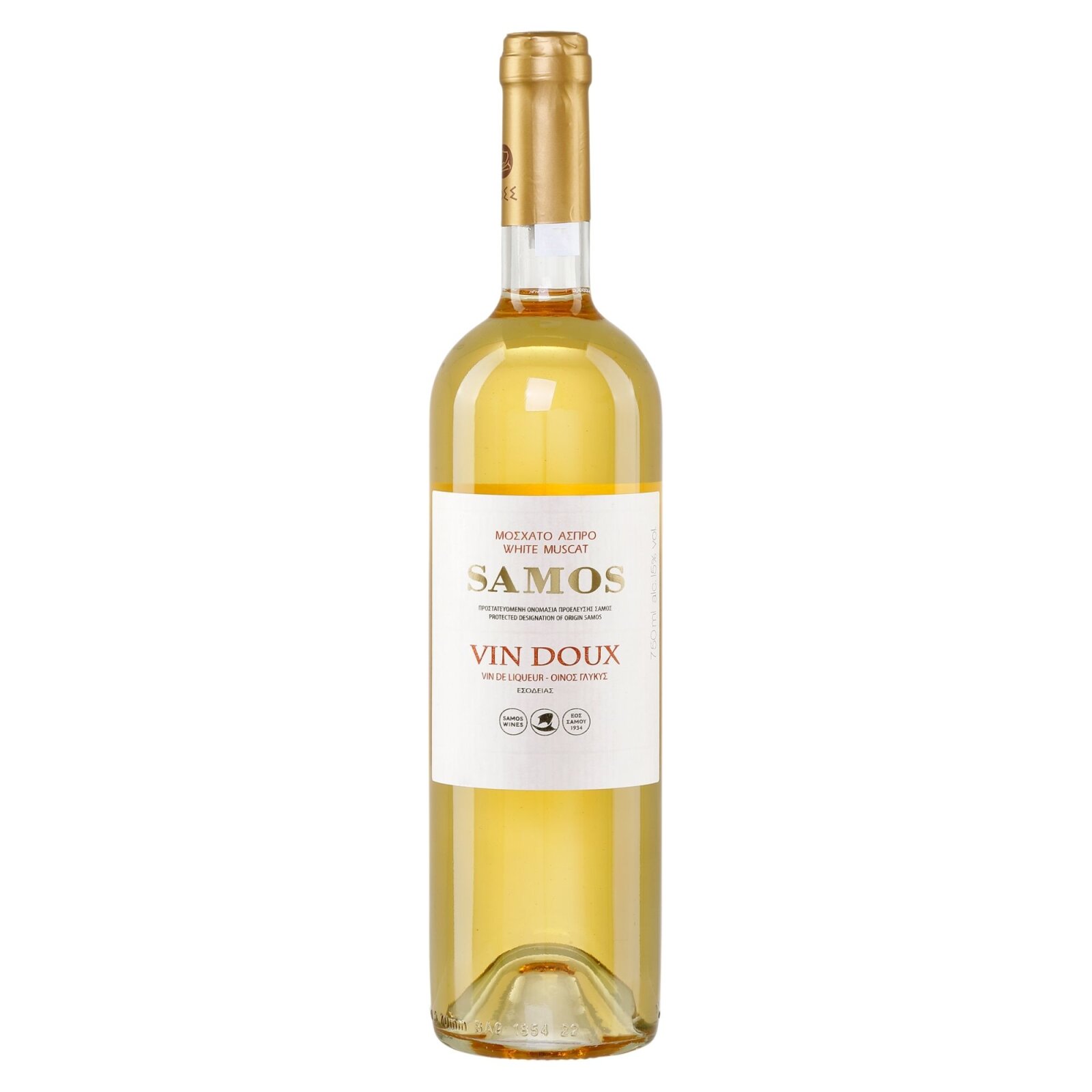 Samos Vin Doux P.D.O. Likörwein weiß 0,75l UWC bei Jassas kaufen, 8,99