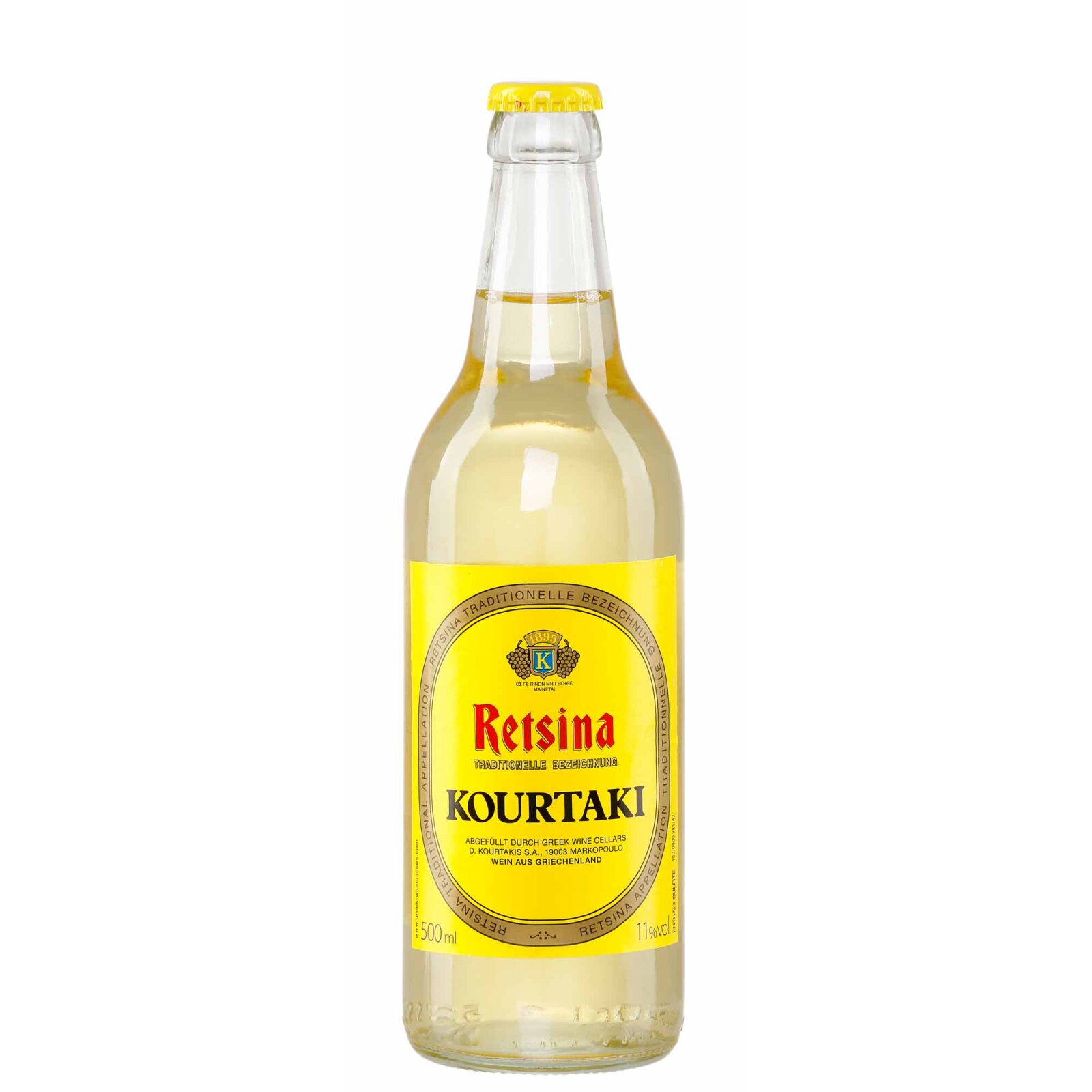 Retsina Kourtaki 0,5l bei Jassas kaufen, 2,59