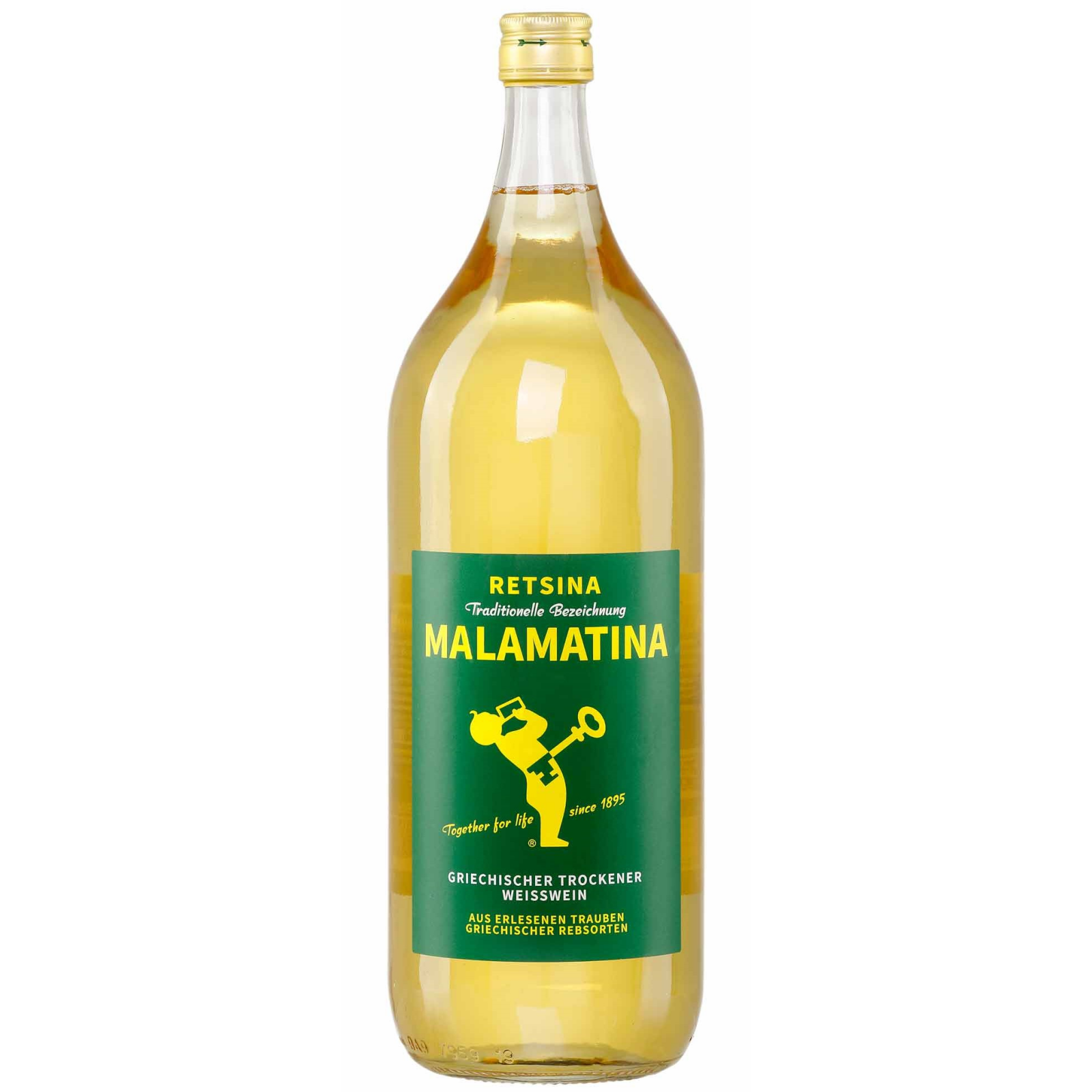 Retsina Malamatina 2,0l aus Griechenland bei Jassas kaufen, 9,49
