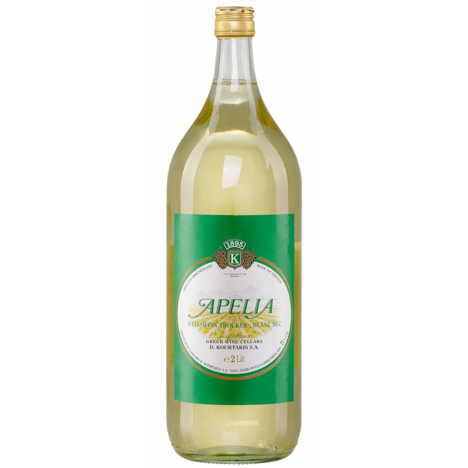 Apelia weiß trocken 2,0l Kourtaki bei Jassas kaufen, 10,49