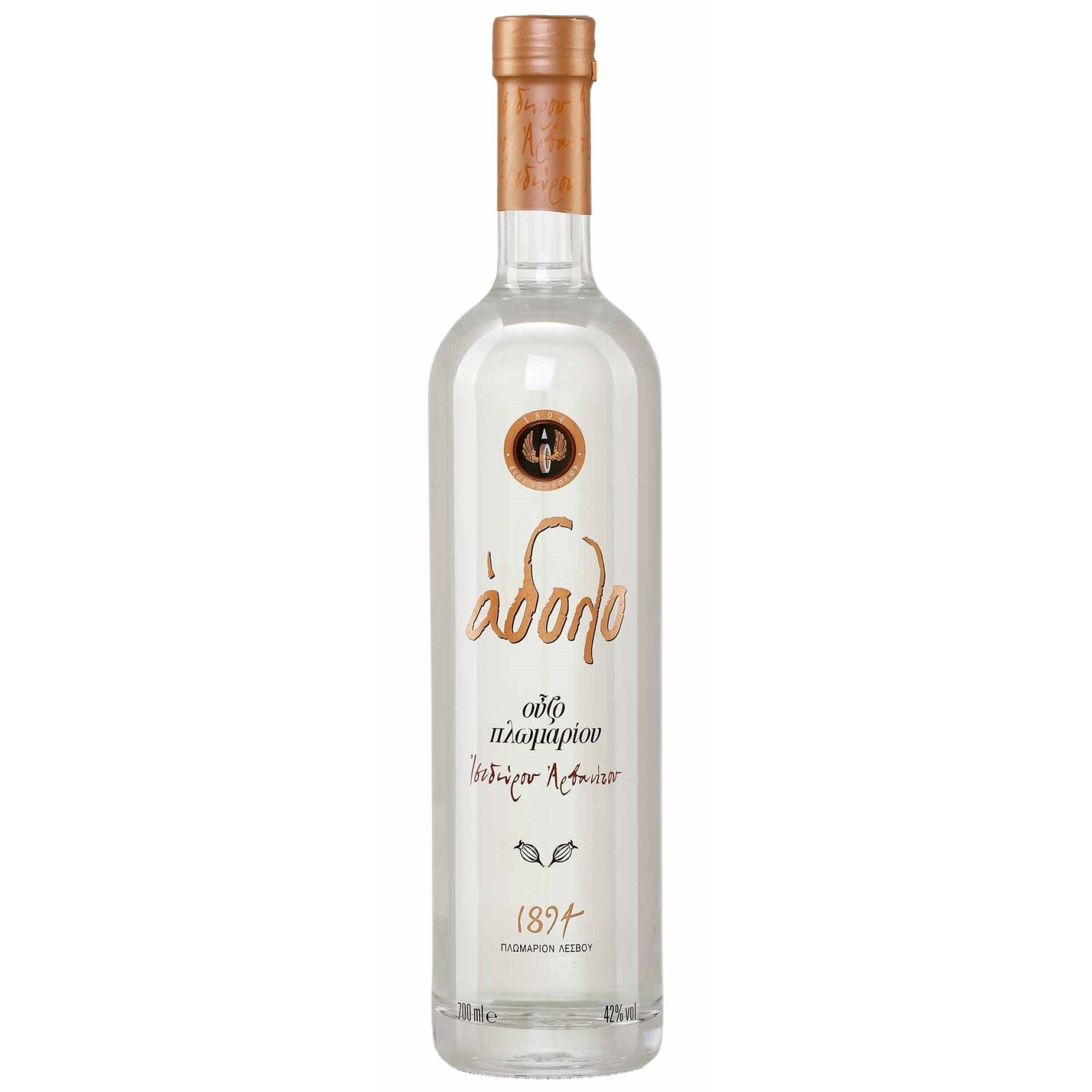 Ouzo Adolo 42% 0,7l I. Arvanitis bei Jassas kaufen, 18,19