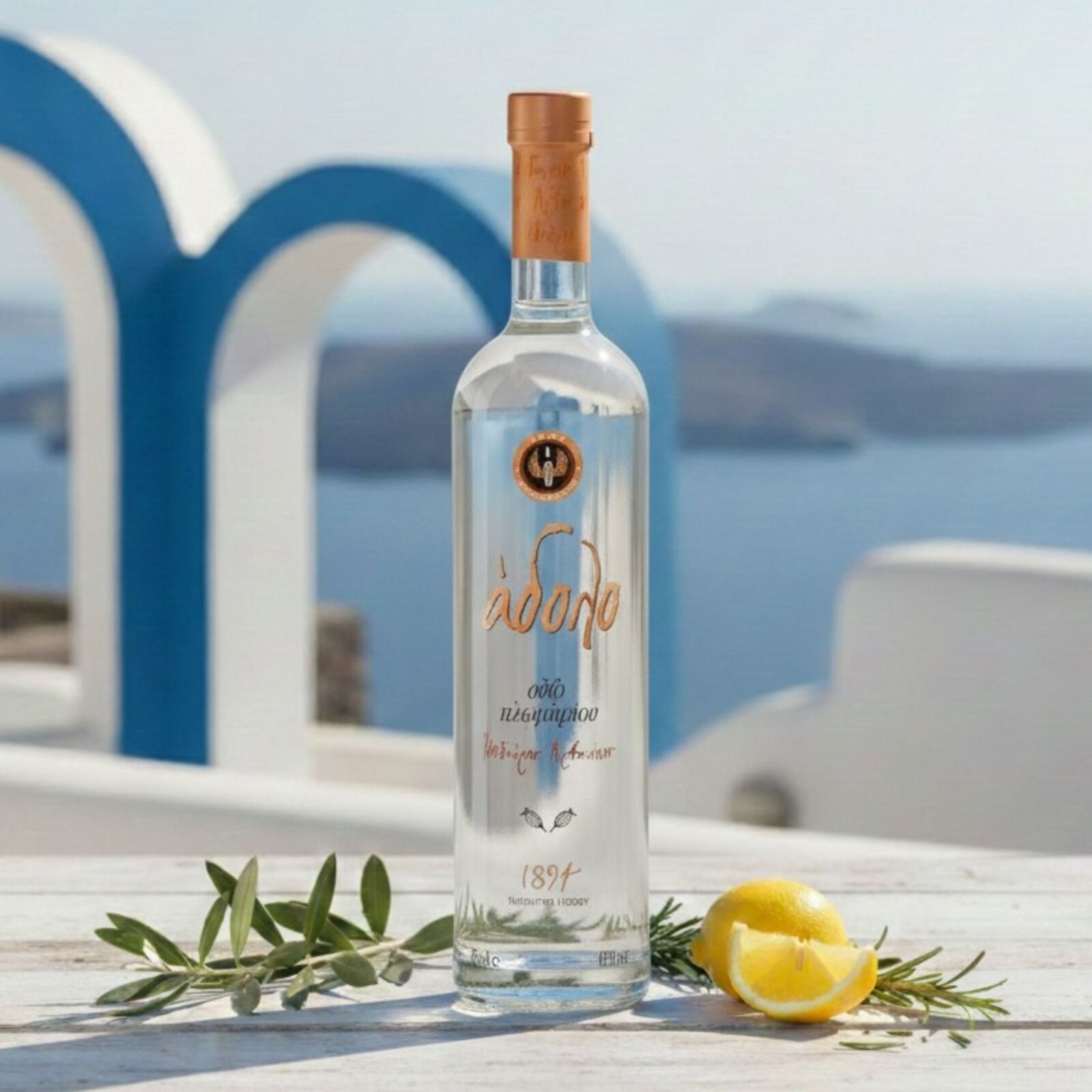 Ouzo Adolo 42% 0,7l I. Arvanitis bei Jassas kaufen, 18,19