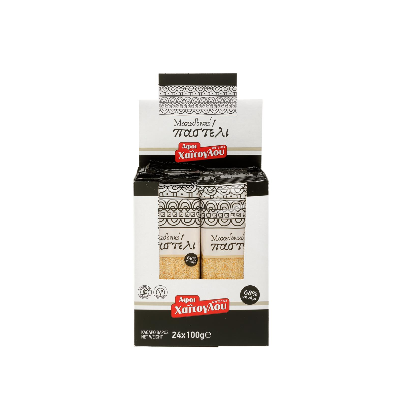 Sesam-Honig Riegel (Pastelli) 24x 100g Haitoglou bei Jassas kaufen, 28,49